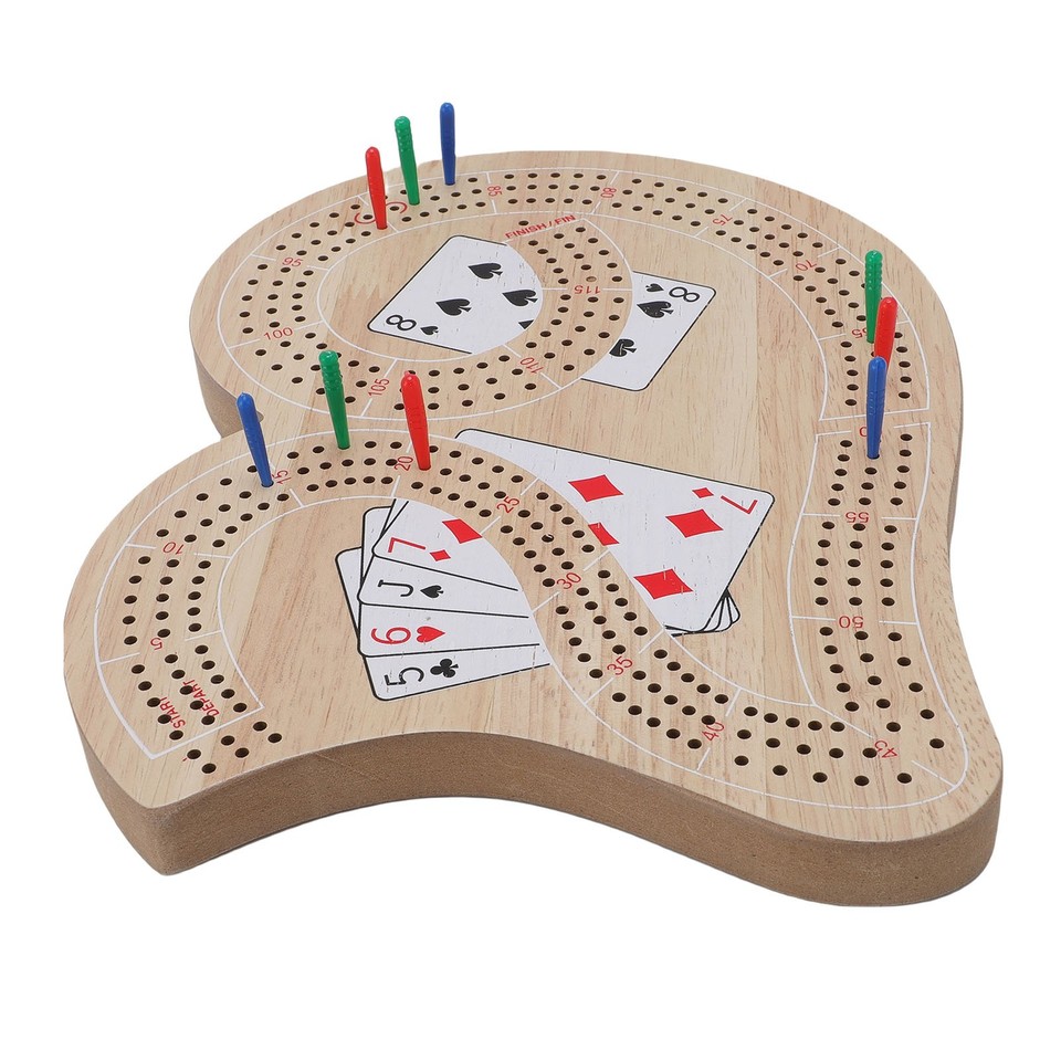 Wooden Board Game Set With Pegs Educational Wood Board Game For Kids ...