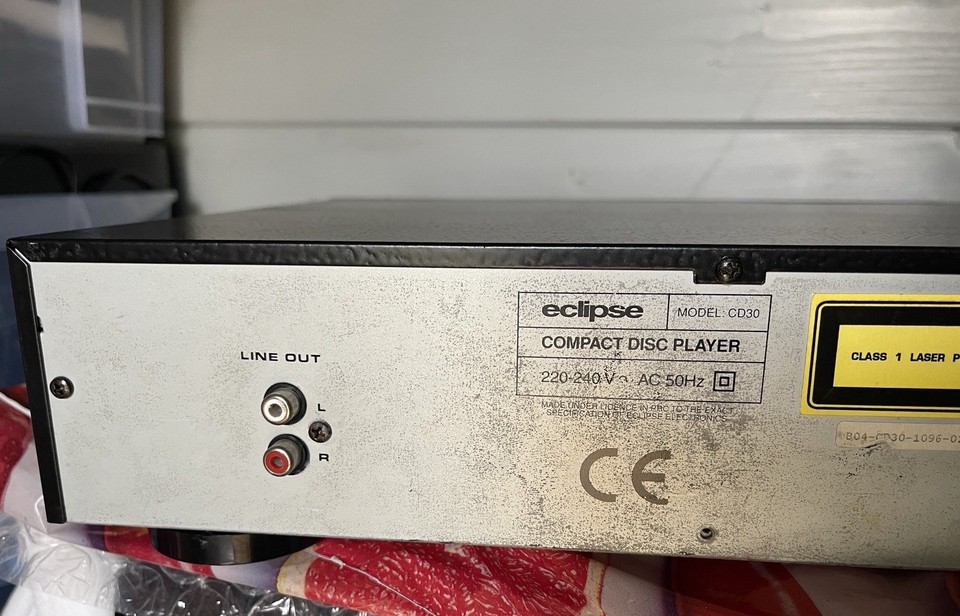Eclipse CD Compact Disc Player Model CD 30 Tested and Working | eBay UK