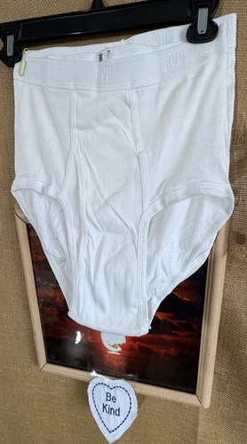NWT BVD men’s white cotton brief M underwear 3-pack stretch Honduras | eBay