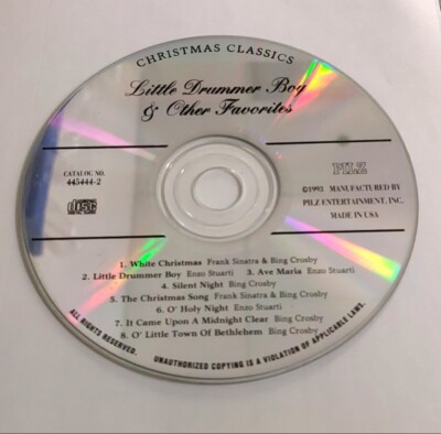 Little Drummer Boy & Other Favorites CD DISC ONLY, No Jewel Case, Art ...