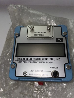 Wilkerson Instrument Co. Loop Powered Display Model LP400 New | eBay