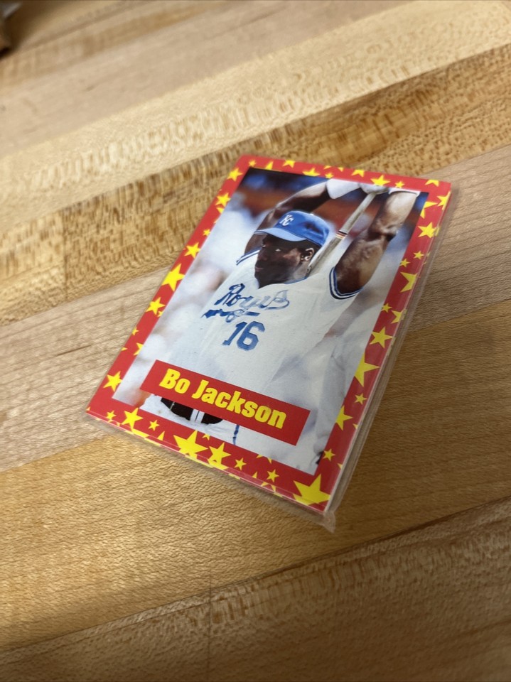 Nolan Ryan,Bo Jackson,Frank Thomas,Dave Justice PUZZLE Red/Yellow 9 ...