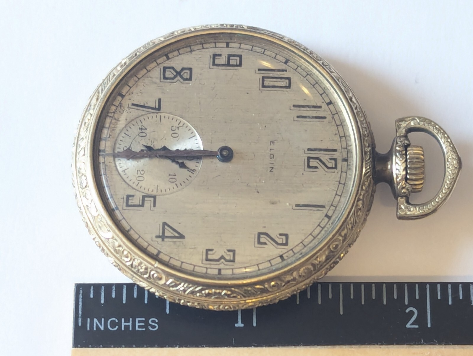 VINTAGE ELGIN POCKET WATCH GRADE 303 MODEL 3 SERIAL 27043182 TRIUMPH CASE REPAIR | eBay