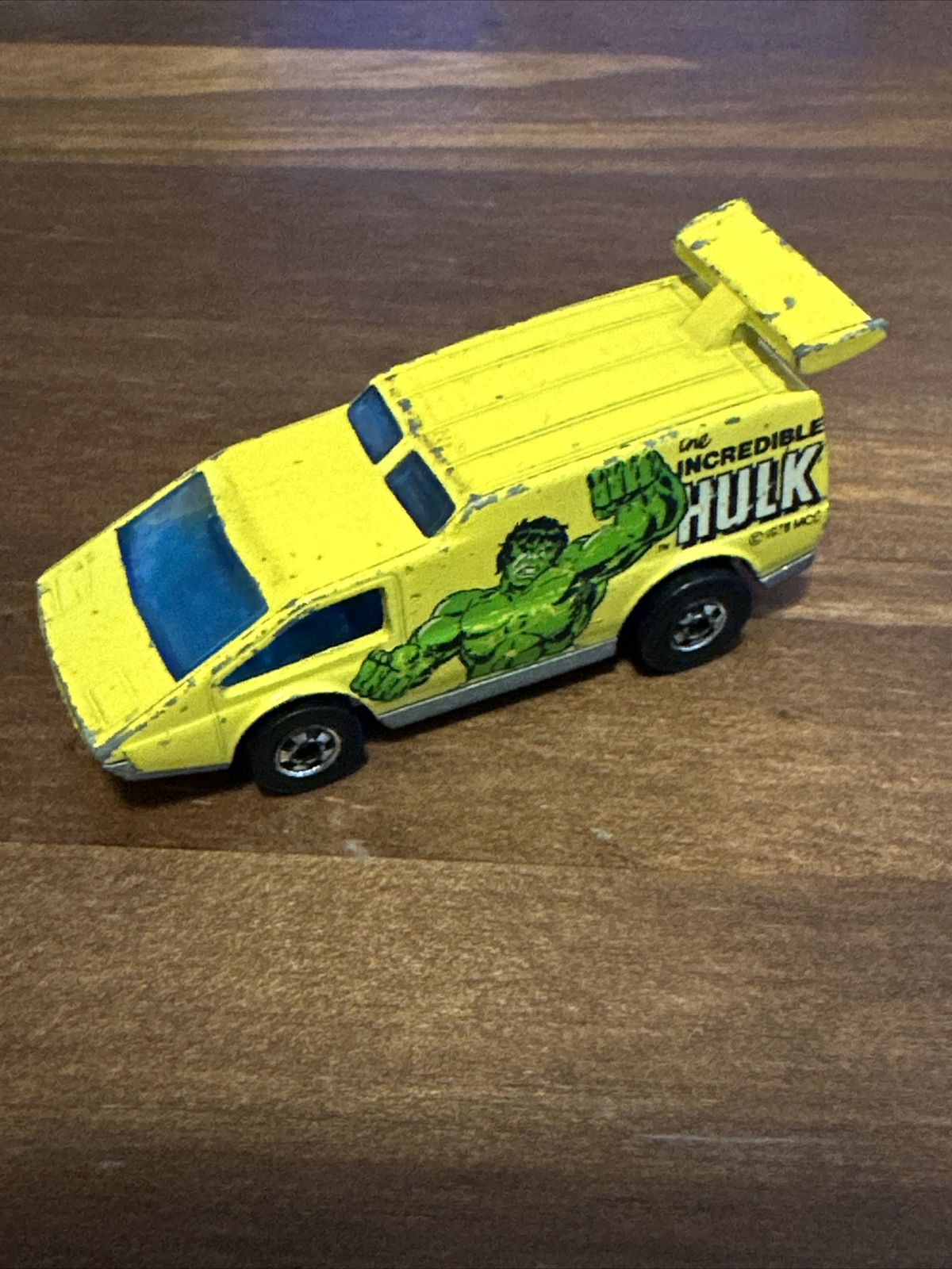 Vintage 1976 Hot Wheels Spoiler Sport Incredible Hulk Van Yellow | eBay