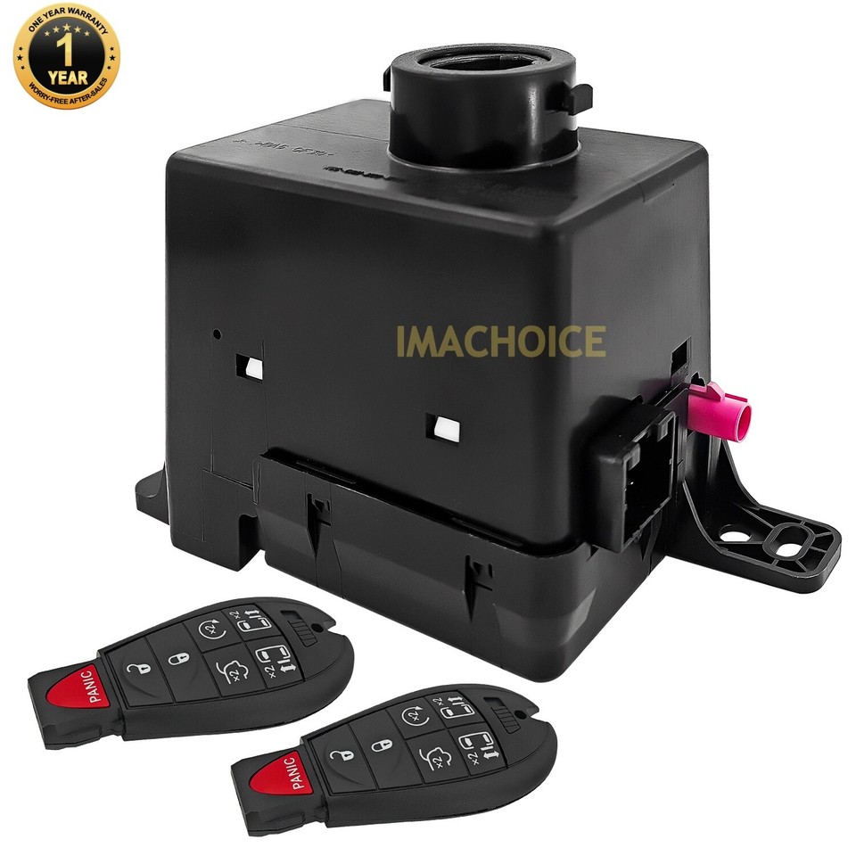 Wireless Ignition Node Module with two keys for Dodge Chrysler Jeep ...