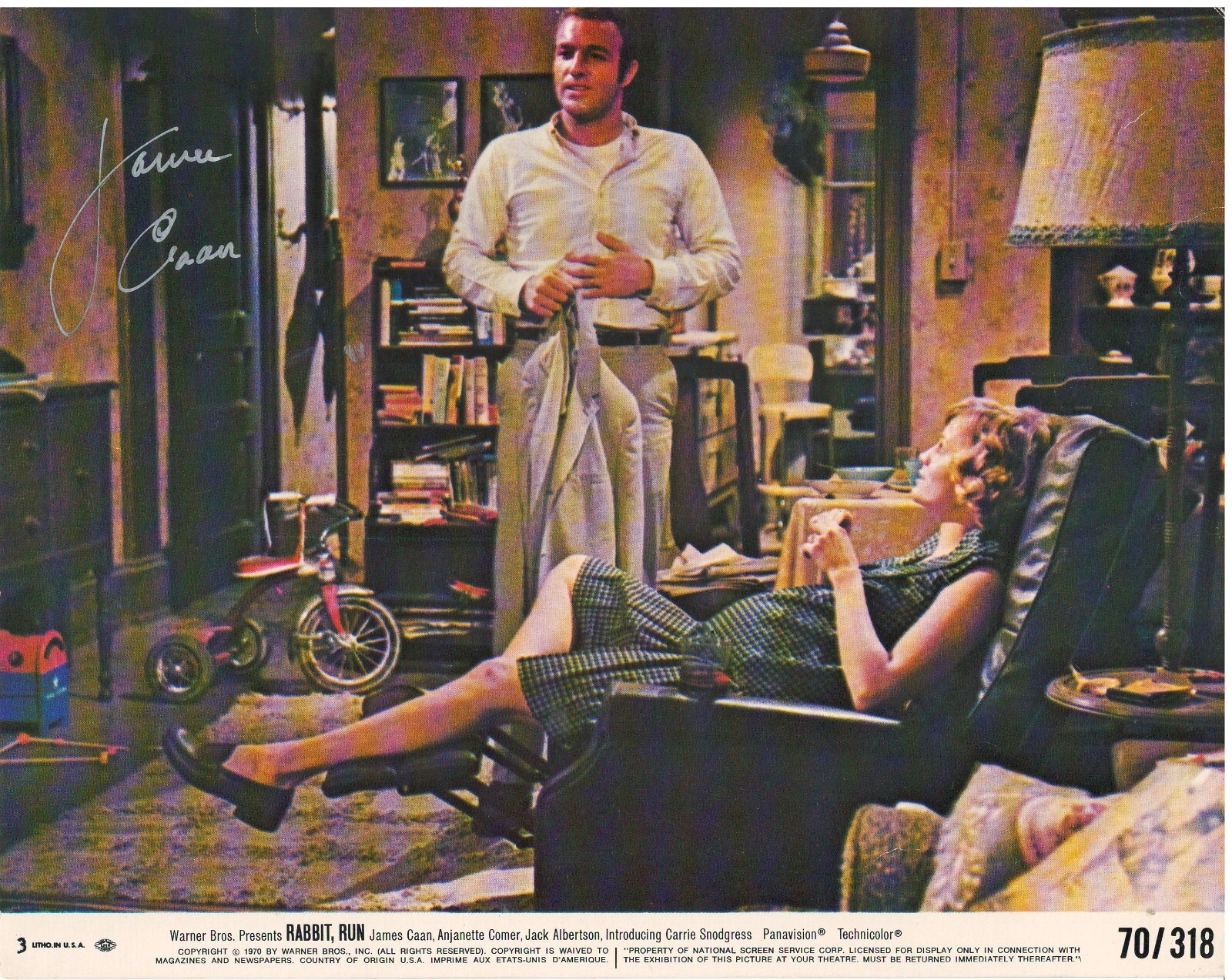 8" x 10" Color Photo from Rabbit, Run Signed by James Caan w/ COA | eBay