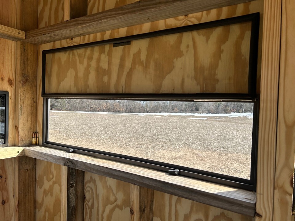 Zero 4 Outdoors 30" Hunting Blind Window; Premium Aluminum, Tempered ...
