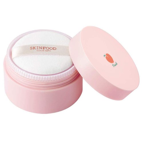 SKINFOOD Peach Cotton Multi Finish Powder 15g - Peach Extract & Calamin ...