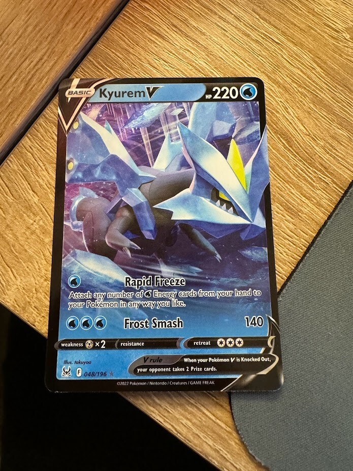 Kyurem V 48/196 Ultra Rare Lost Origin Pokemon TCG Near Mint in hand | eBay
