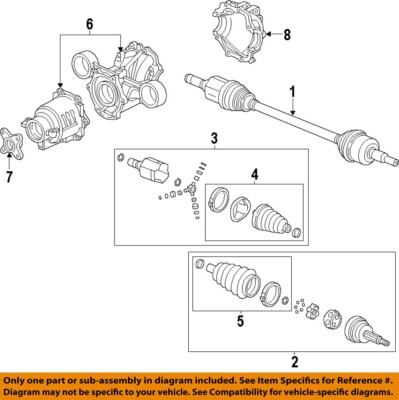 GM OEM 07-17 Captiva Sport Axle Differential-Carrier Housing 42540531 ...