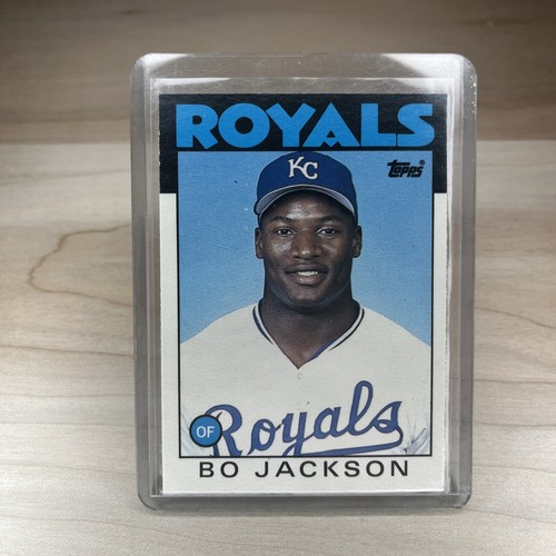 Bo Jackson 1986 Topps Traded card 50T Kansas City Royals rookie | eBay