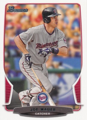 Joe Mauer 2013 Bowman #95 Twins Baseball card | eBay