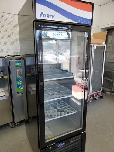 ATOSA MCF8722GR 1 DOOR GLASS REFRIGERATOR MERCHANDISER 33° to 38°F LED ...