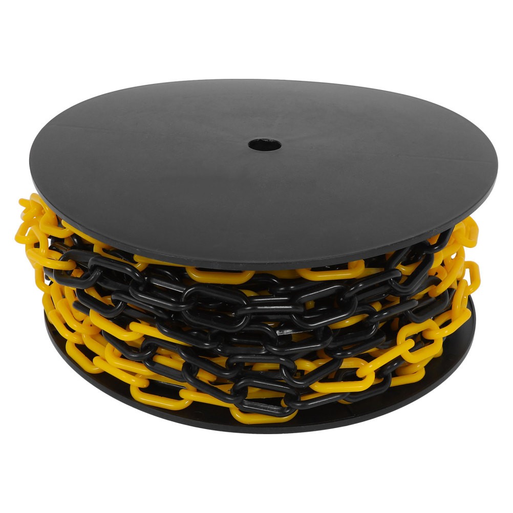 Protective Isolation Chain Plastic Crowd Control Barrier Black Safety ...