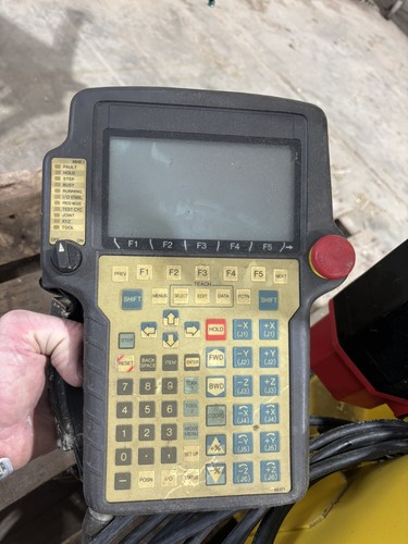 Fanuc M-6I Industrial Robot 6 Axis R-J2 Controller Teach Pendent ...