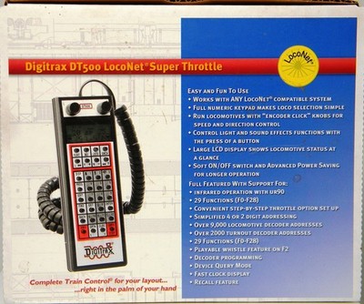 Digitrax DT500 LocoNet Super Throttle | eBay