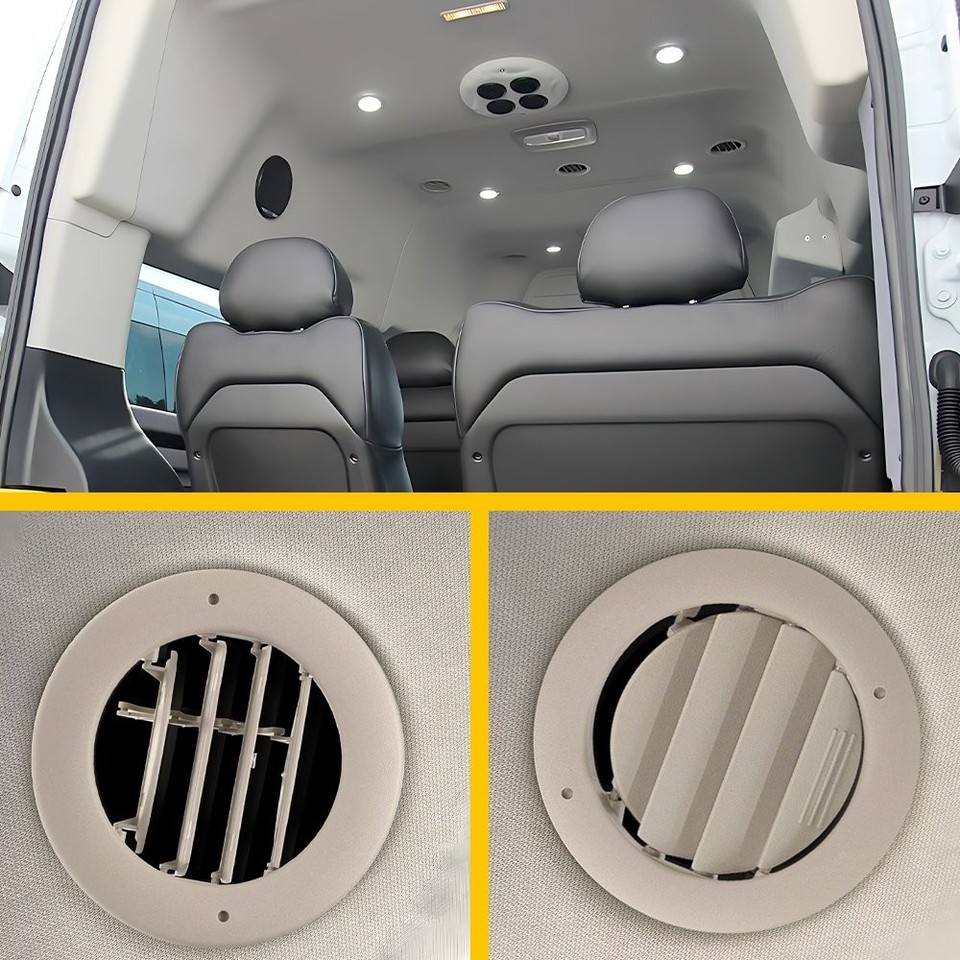 2X Interior Roof Ceiling A/C Heater Air Vent Outlet for 2015-2025 Ford ...