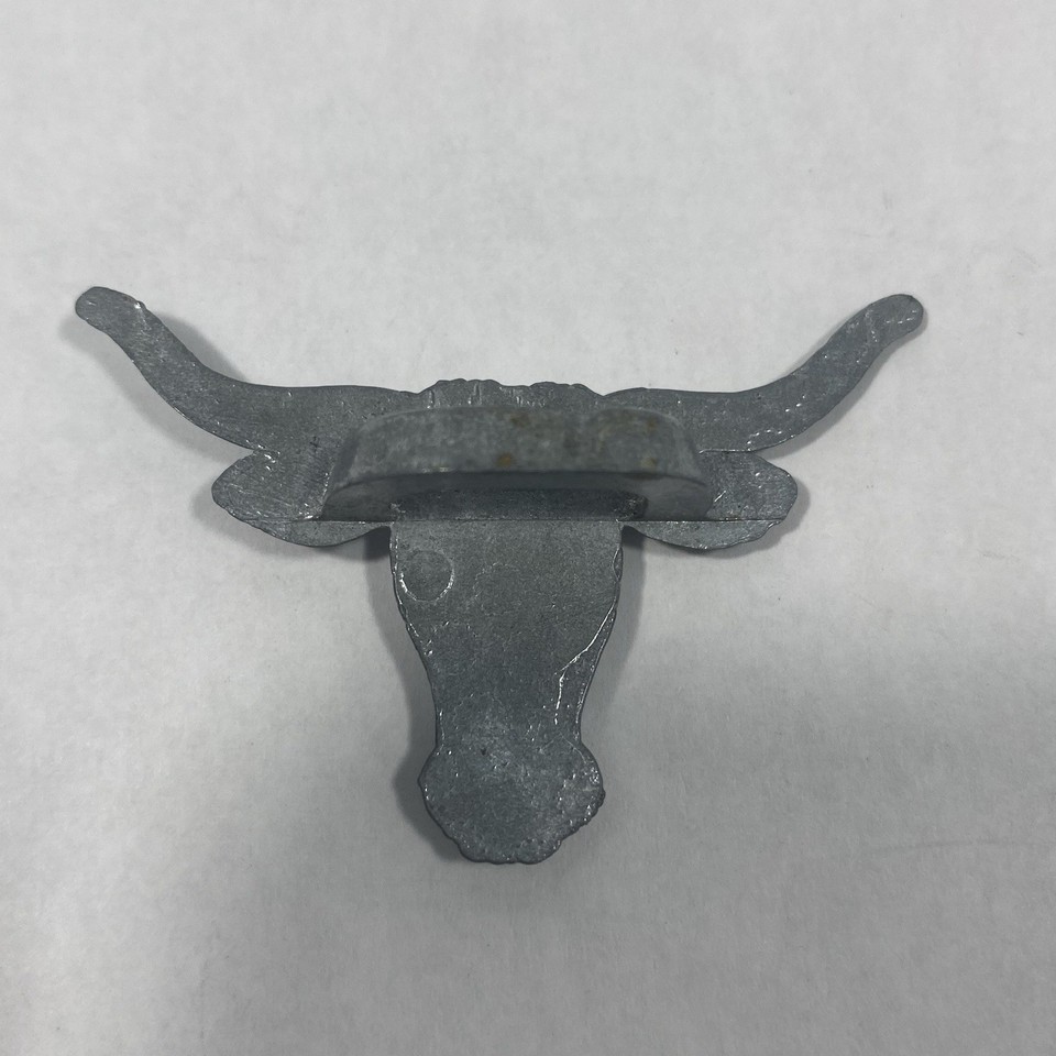 Vintage Longhorn Metal Bull Clip Scarf Slide Bandana Holder Cow Horns ...