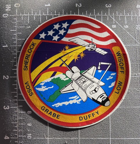 STS-57 Space Shuttle Endeavour Sticker Decal NASA sts 57 Crew Mission ...
