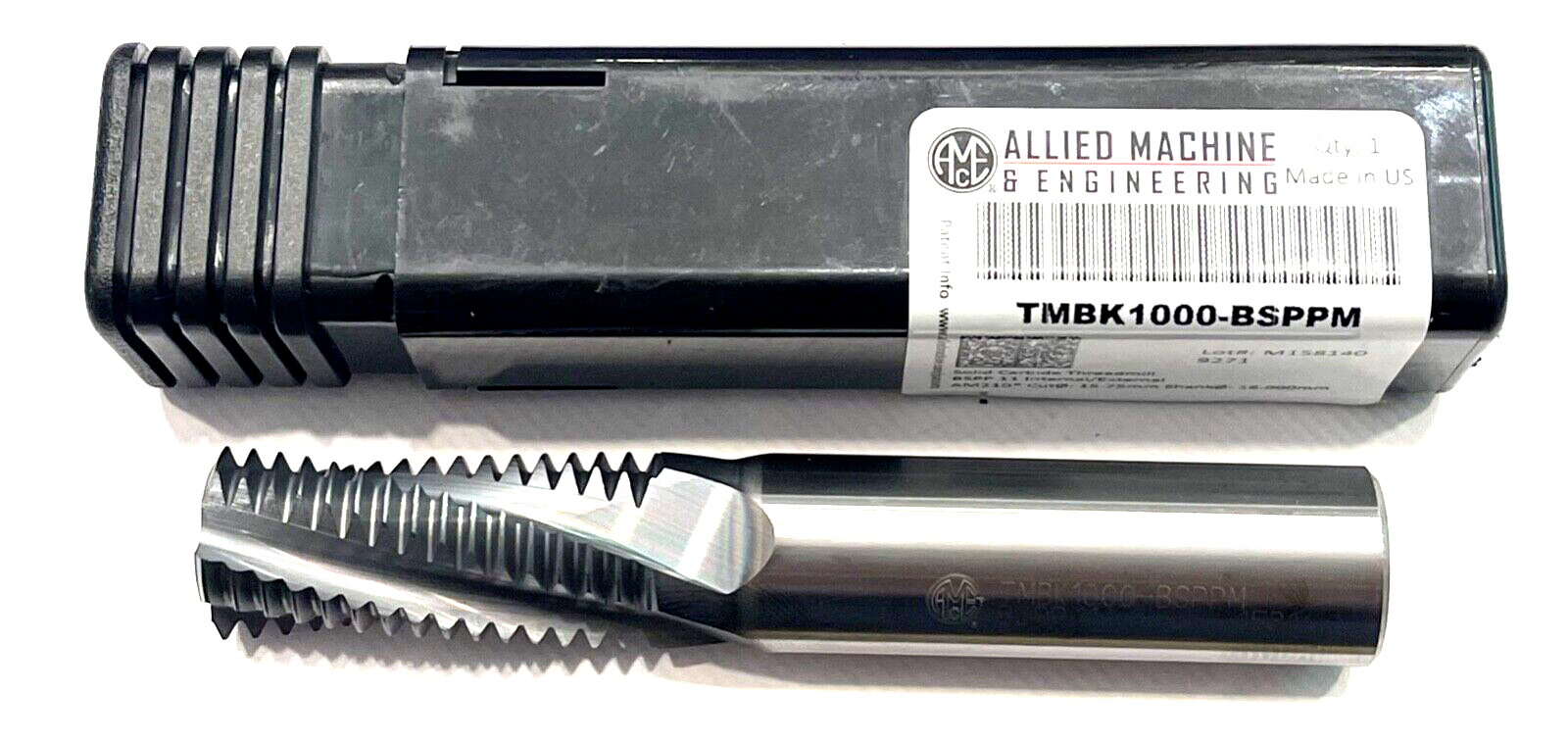 Allied Machine Solid Carbide Thread Mill SPP 4F .620 1.365 AM210 USA ...