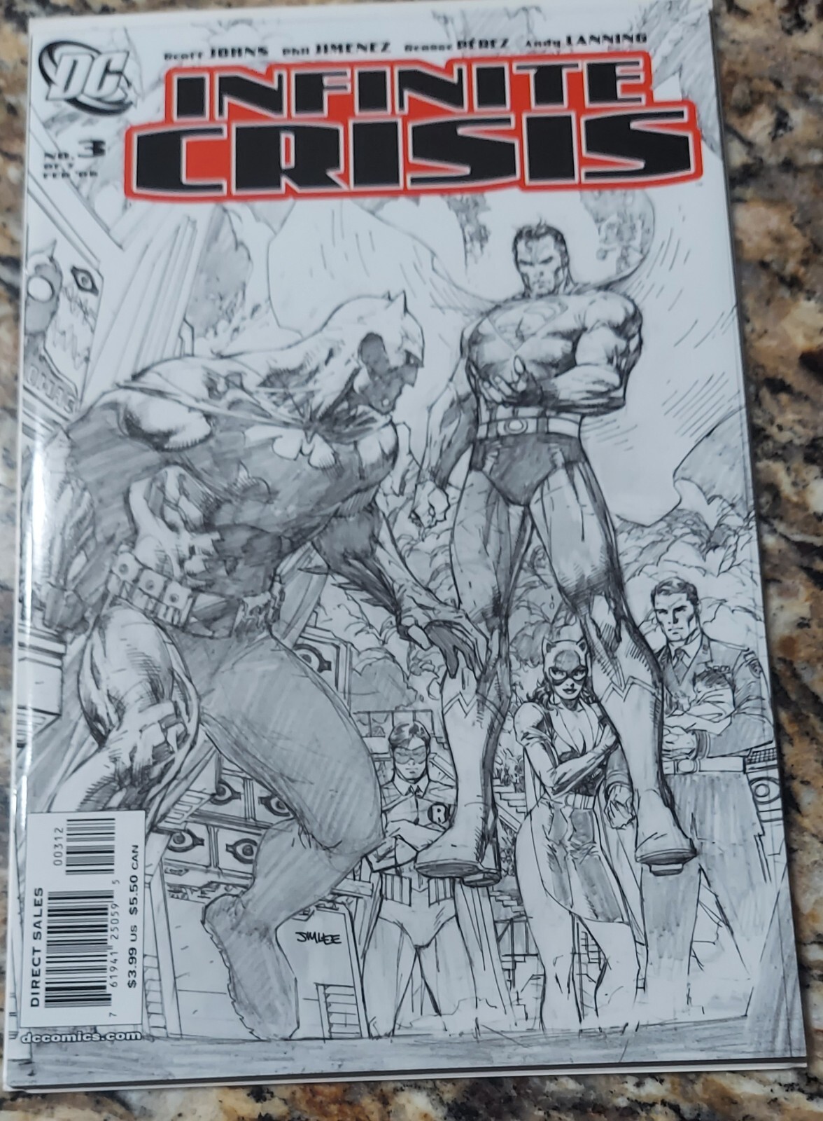 DC Comics Infinite Crisis #3 NM 2006 Jim Lee Sketch 1st Jamie Reyes | eBay