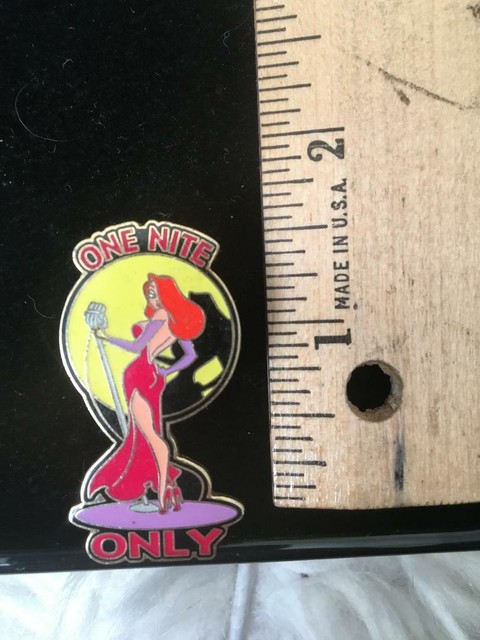 Disney Pin Roger & Jessica Rabbit ONE NITE ONLY Singing Microphone HTF ...
