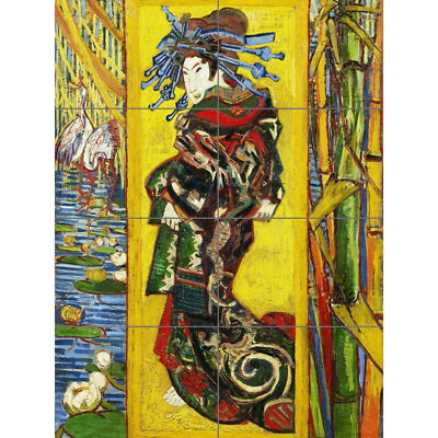 Vincent Van Gogh Courtesan After Eisen Cropped XL Panel Poster (8 ...