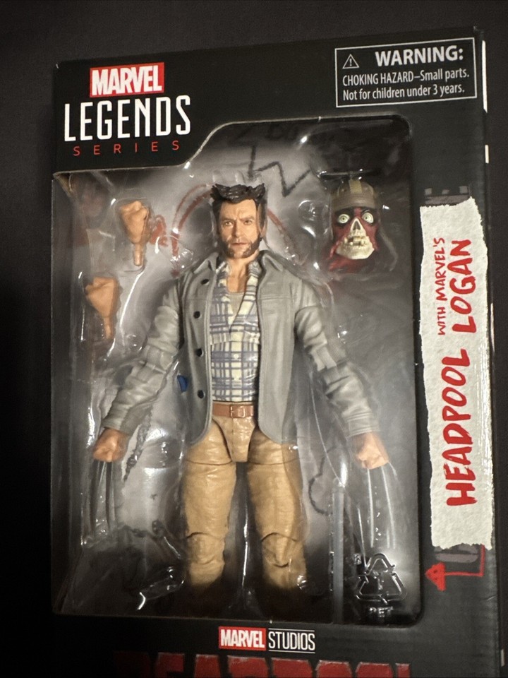 Deadpool & Wolverine Marvel Legends Headpool with Logan 6-Inch Action ...