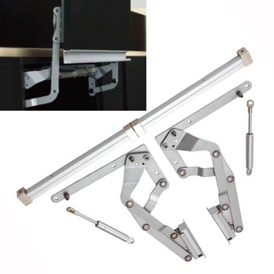 Cabinet Door Hinges Vertical Swing Lift Up Stay Pneumatic Arm Mechanism ...