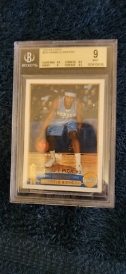 CARMELO ANTHONY 2003 TOPPS #223 ROOKIE CARD RC bccg 9 MINT | eBay