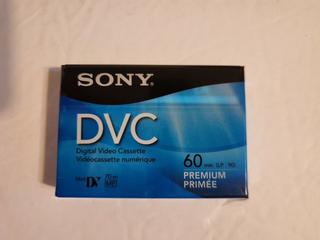 Sony Premium DVC Digital Video Cassette Tapes Mini DV 60 Min. Dvm60prr ...