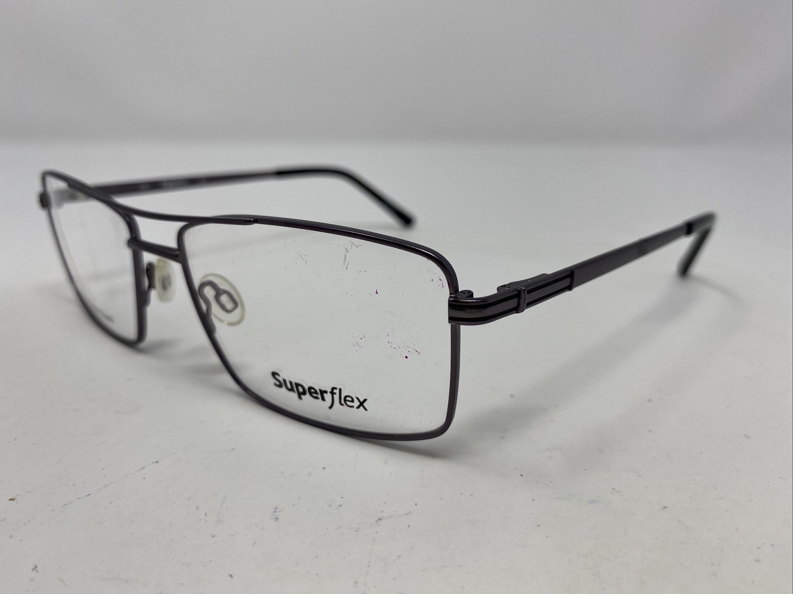 Superflex SF-510 C.2 57-17-150 Gunmetal Metal Full Rim Eyeglasses Frame ...
