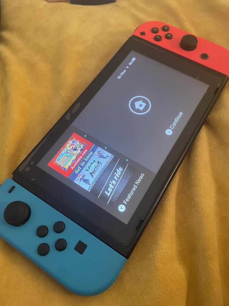 Nintendo Switch 32GB Handheld Console - Neon Red/Neon Blue 45496883775 ...