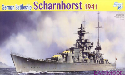 Dragon 1036 1/350 German Battleship Scharnhorst 1941 Model Kit | eBay