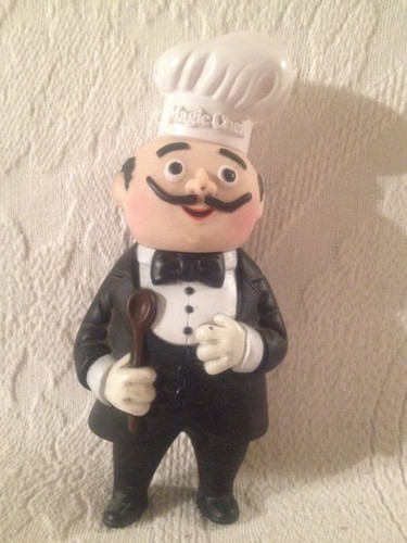 Magic Chef Vinyl Coin Bank Figure 7 1/2" Advertising J | eBay