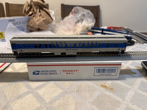 HO SCALE RIVAROSSI LONG ISLAND RAILROAD HEAVYWEIGHT COACH SOUTH SHORE ...
