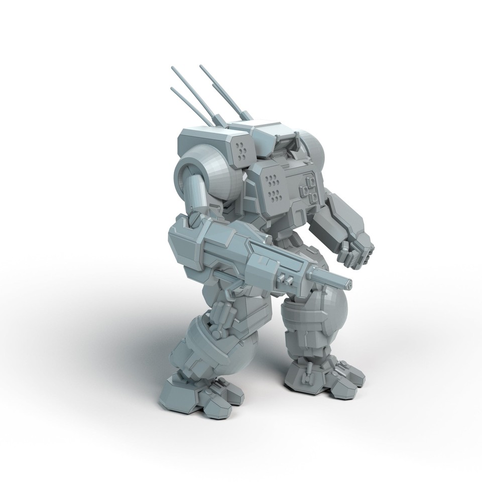 Highlander IIC 2 Miniature Compatible with Battletech MWO | eBay