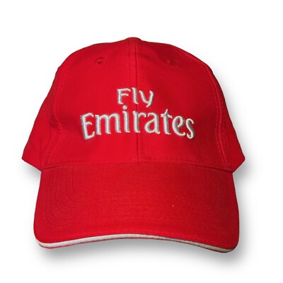 Official Emirates Airline Red Baseball Cap Adjustable - Authentic ...