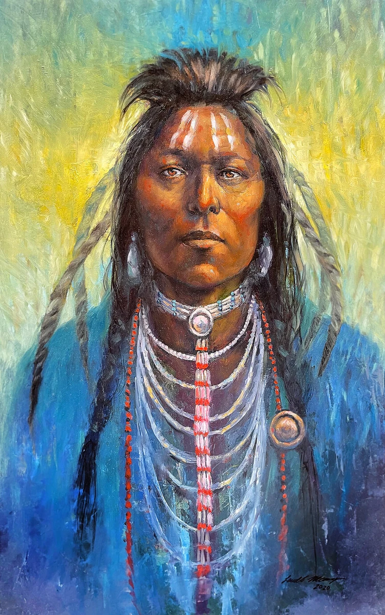 American Indian Oil Paintings