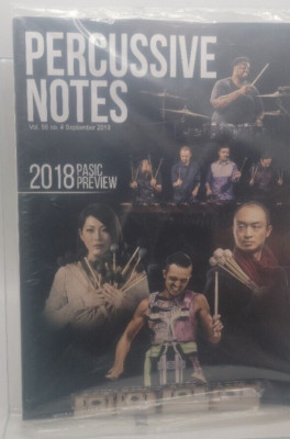Percussive Notes Magazine September 2018 | eBay