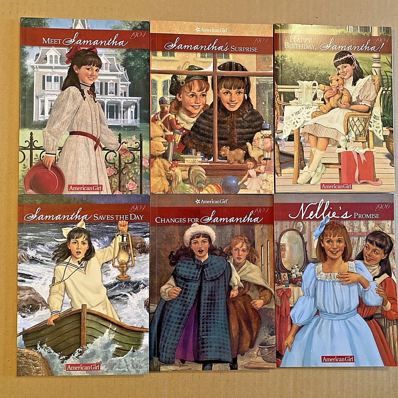 6 American Girl Books 5 Samantha and 1 Nellie Pre-owned Paperbacks | eBay