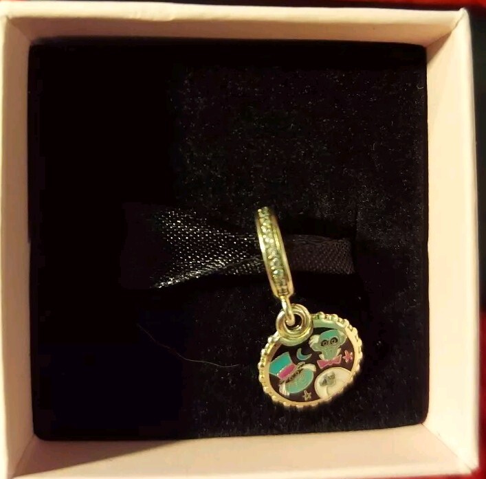 2024 Disney Parks Pandora Charm Haunted Mansion Hitchhiking Ghosts New ...