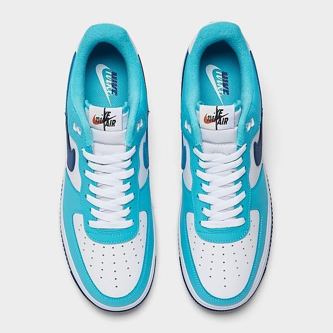 Nike Air Force 1 '07 Low LV8 AF1 Split Light Photo Blue No box top ...