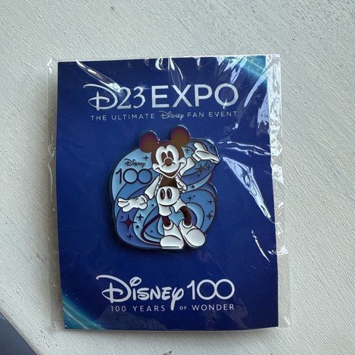 D23 Expo 2022 Legends Award Show Gift Mickey Mouse Disney 100 Promo Pin ...