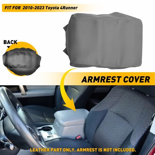 For Toyota 2010-2023 4Runner Car Cover Center Gray Console Armrest ...