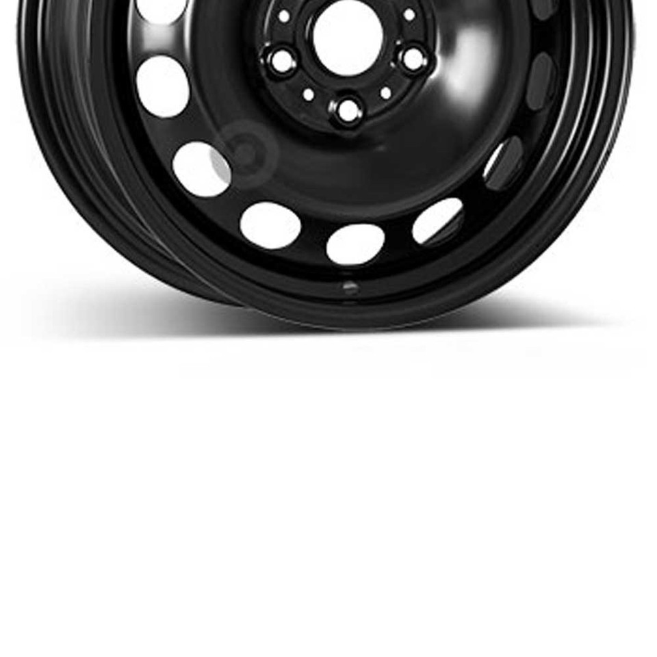 4 Alcar steel wheels 6667 6.5Jx16 ET46 5x112 for Volkswagen Golf rims ...
