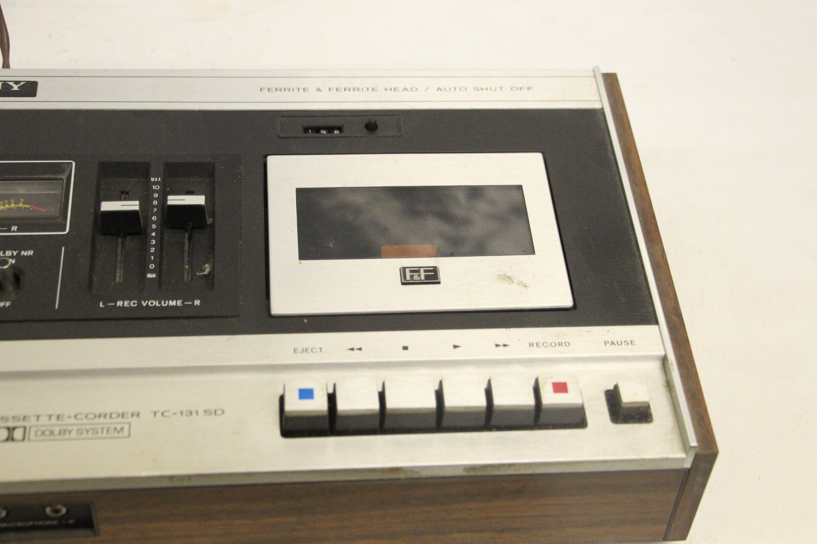 Vintage Sony Stereo Cassette-Corder TC-131SD With Dolby Ferrite ...