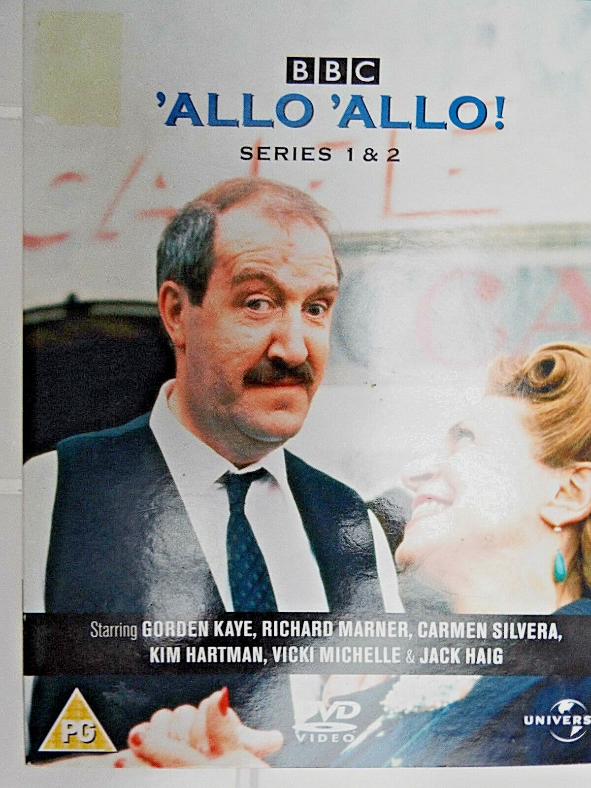 'ALLO 'ALLO - Series 1 And 2 (DVD, 2004, 3-Disc Set, Box Set) Region 2 ...