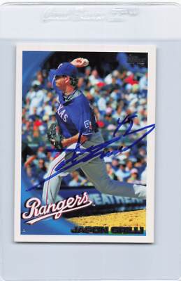 2010 Topps #31 Jason Grilli Rangers Signed Auto *J3227 | eBay