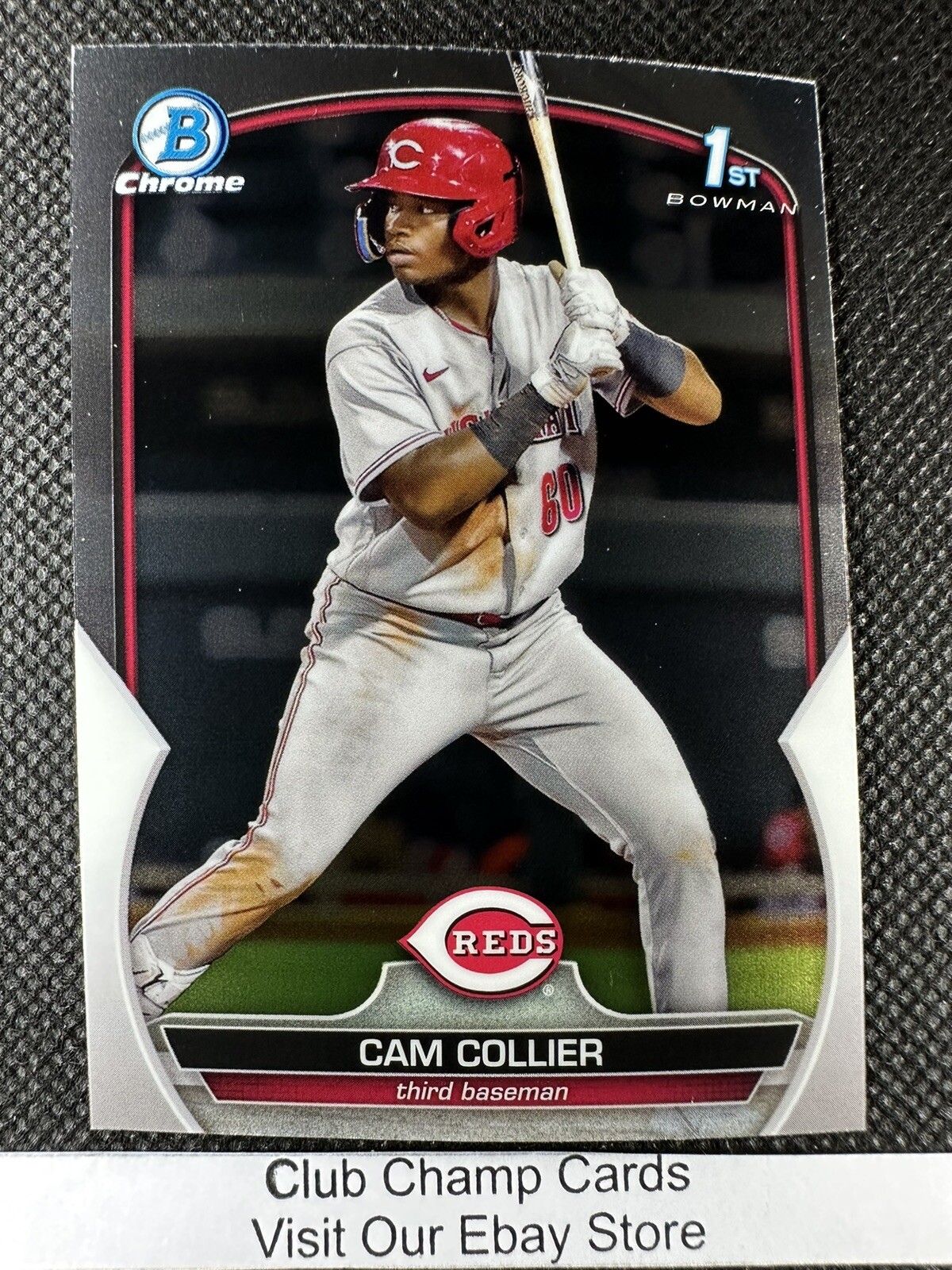 2023 #BCP-125 Cam Collier Bowman Chrome Baseball 1st Cincinnati Reds | eBay